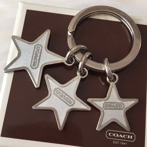 Coach | Accessories | Authentic Coach Stars Keyfob | Poshmark